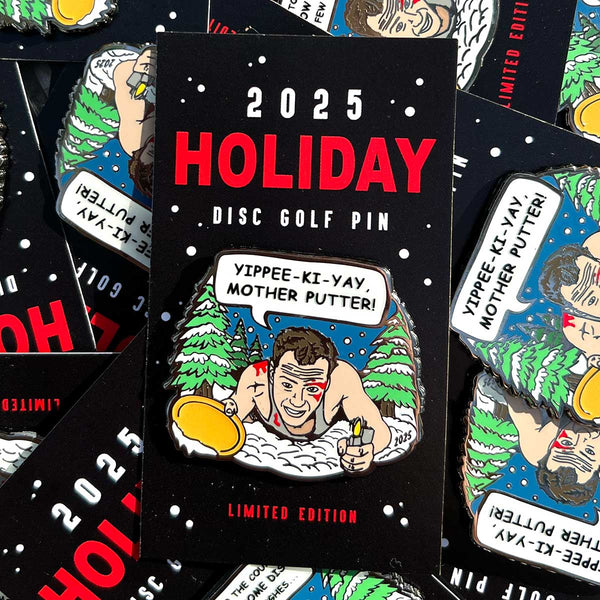 2025 Yippee Holiday Disc Golf Pin – Disc Golf Pins