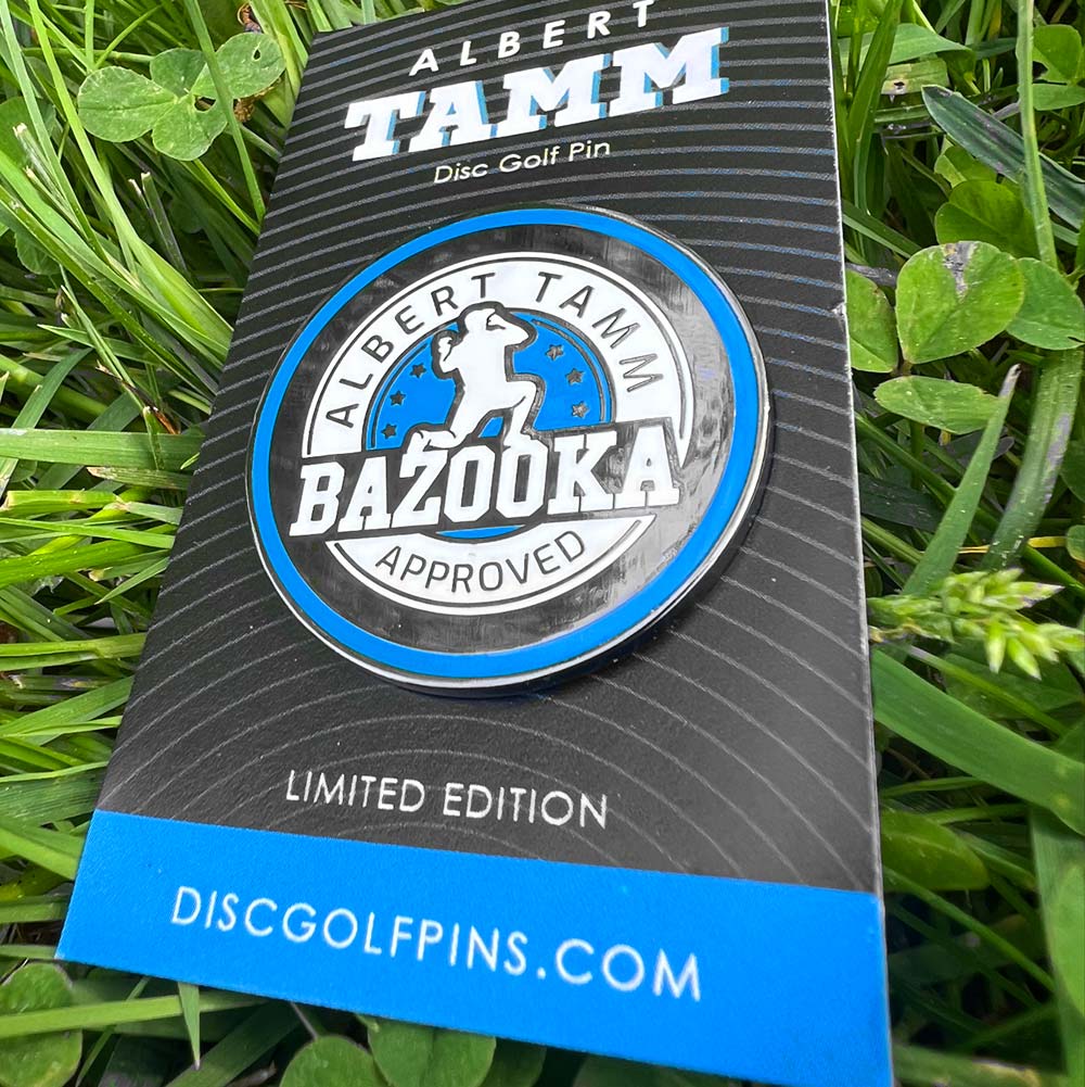 Albert Tamm Disc Golf Pin - Series 2 – Disc Golf Pins