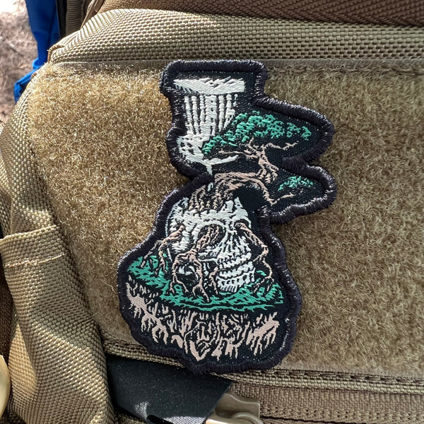 Bonsai Skull Disc Golf Patches™ – Disc Golf Pins