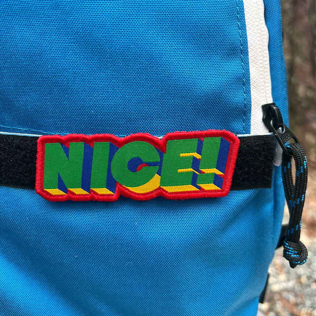NICE! Disc Golf Patch – Disc Golf Pins