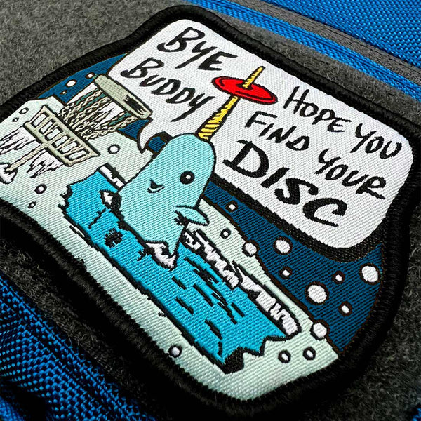 Bye Buddy Holiday Disc Golf Patches™ – Disc Golf Pins