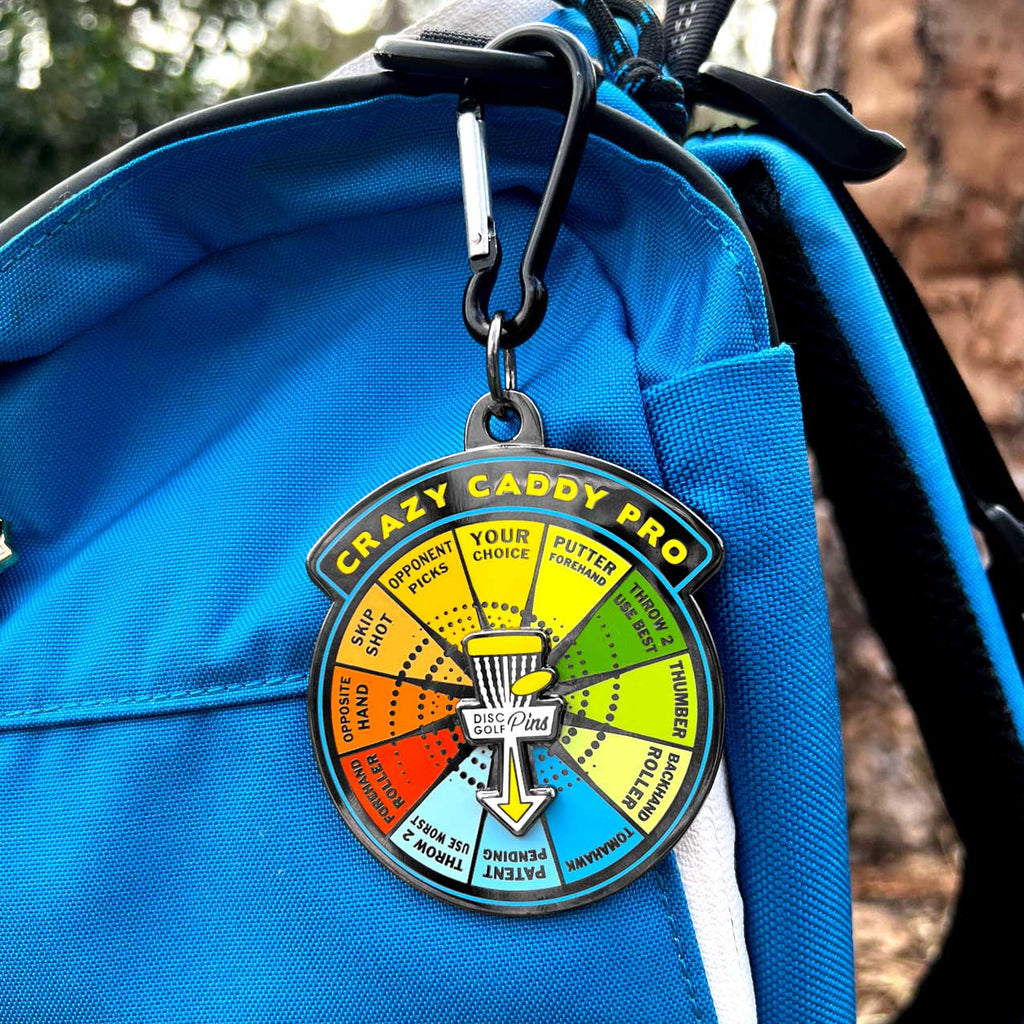 Crazy Caddy PRO Disc Golf Game - Keychain – Disc Golf Pins