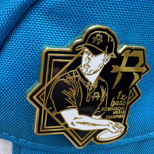 2023 World Champion Isaac Robinson Disc Golf Pin - Numbered Limited Ed ...