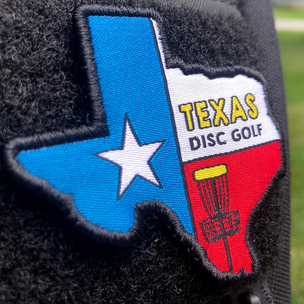 Texas Disc Golf Patch – Disc Golf Pins