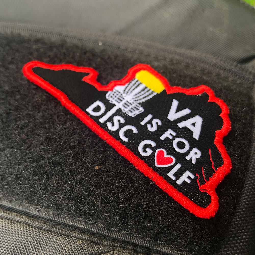 Virginia Disc Golf Patch – Disc Golf Pins