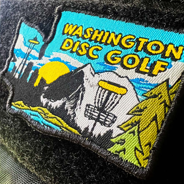 Washington Disc Golf Patch – Disc Golf Pins