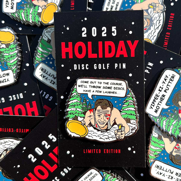 2025 Yippee Holiday Disc Golf Pin – Disc Golf Pins