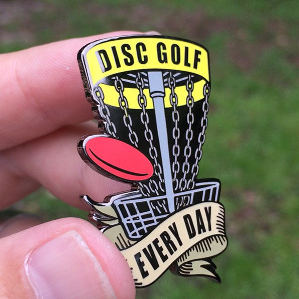 Disc Golf Every Day Basket Pin – Disc Golf Pins