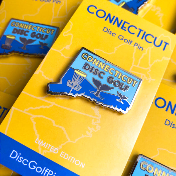 Connecticut Disc Golf Pin – Disc Golf Pins