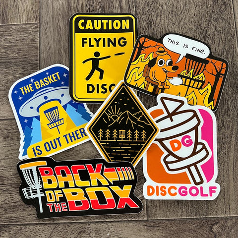 Stickers – Disc Golf Pins
