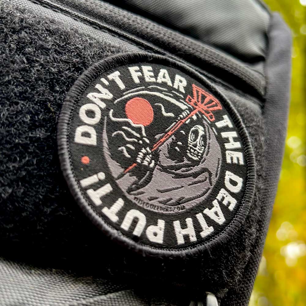 Don't Fear The Death Putt Disc Golf Patches™ – Disc Golf Pins