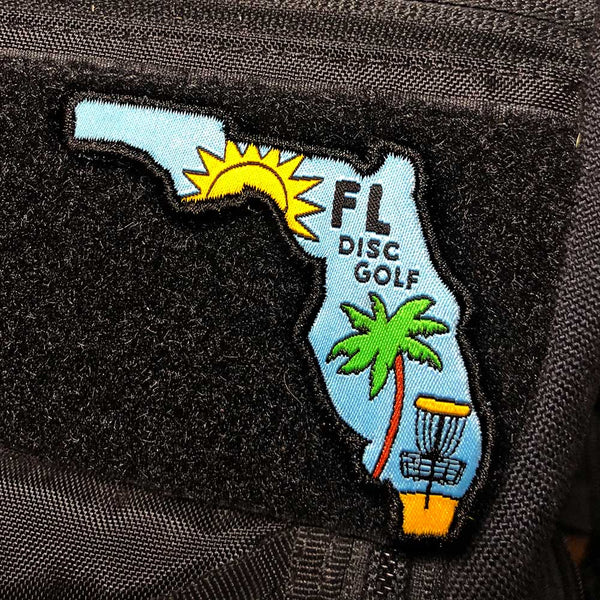 Florida Disc Golf Patch - Perfect Disc Golf Gift – Disc Golf Pins