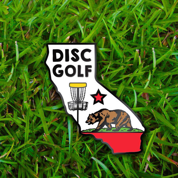 California Disc Golf Pin – Disc Golf Pins