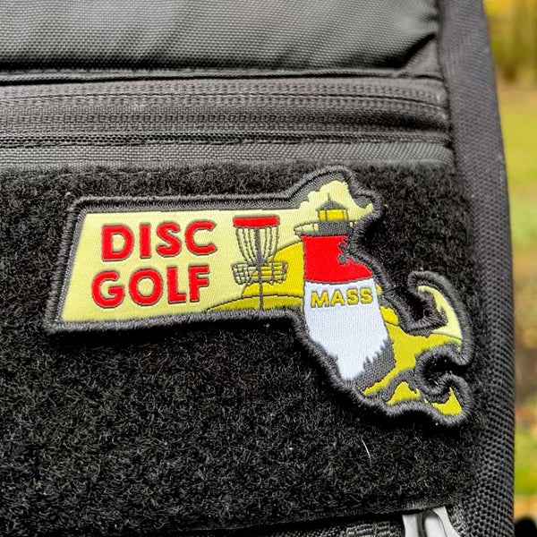 Massachusetts Disc Golf Patch – Disc Golf Pins