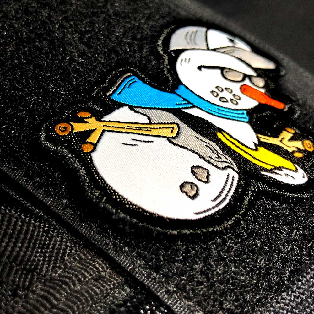 Snowman Winter Disc Golf Patch™ – Disc Golf Pins