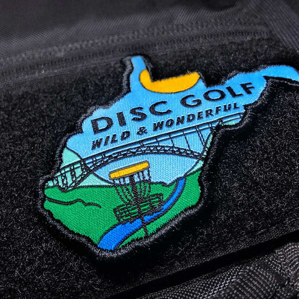 West Virginia Disc Golf Patch - Perfect Disc Golf Gift – Disc Golf Pins