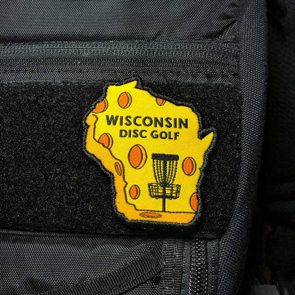 Wisconsin Disc Golf Patch - Perfect Disc Golf Gift – Disc Golf Pins