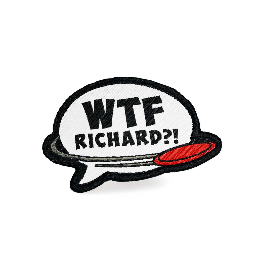 WTF Richard Disc Golf Patches™ – Disc Golf Pins