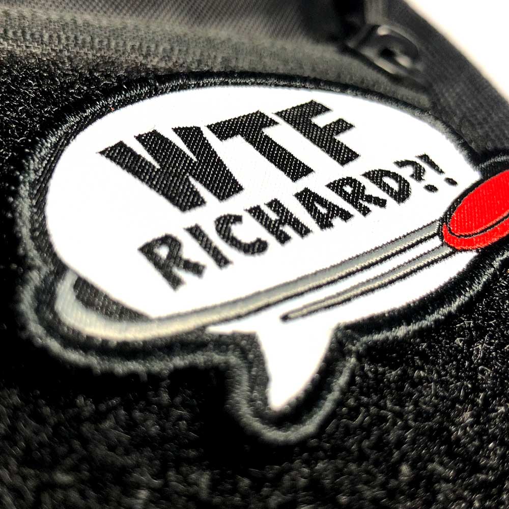 WTF Richard Disc Golf Patches™ – Disc Golf Pins